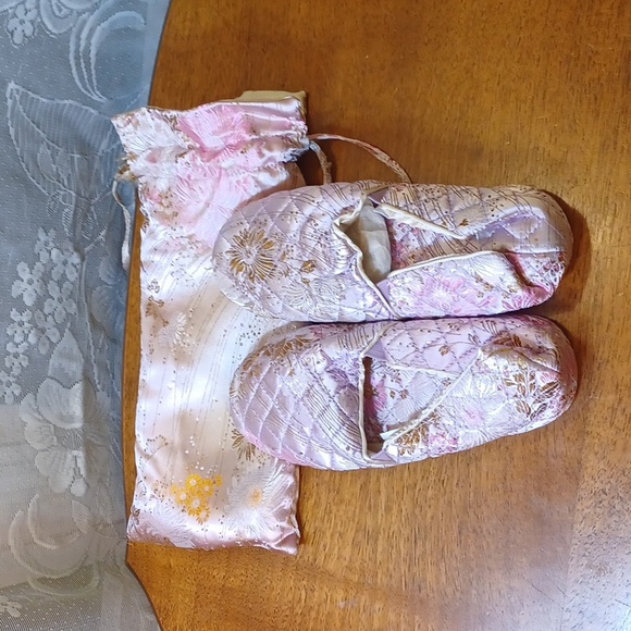 Vintage | Shoes | Vintage Nwot Lounge Abouts By Haband Pink Coquette ...